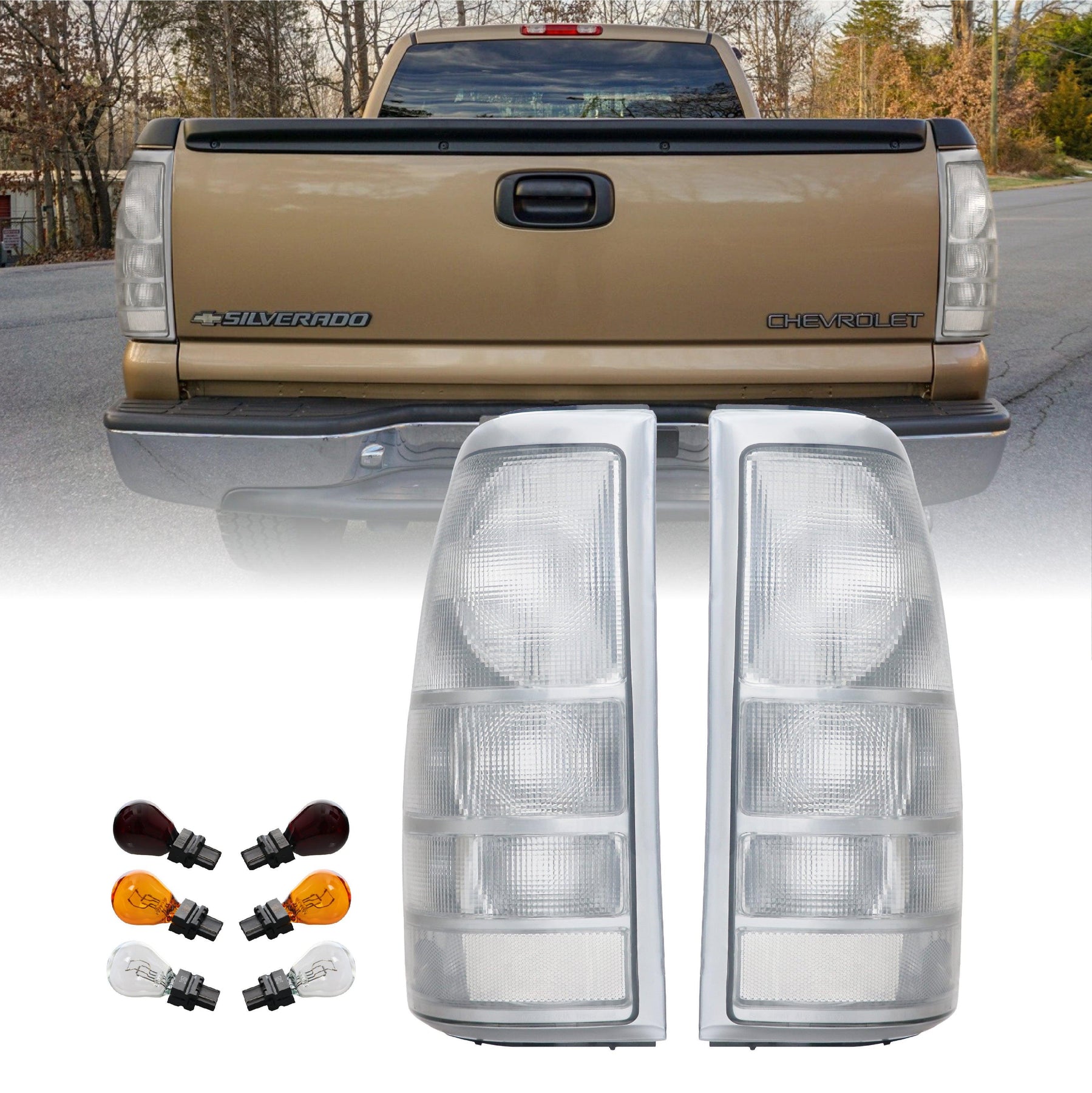 1999-2002 Chevrolet Silverado 19992007 Gmc Sierra Tail Lights – ACM Technik LLC