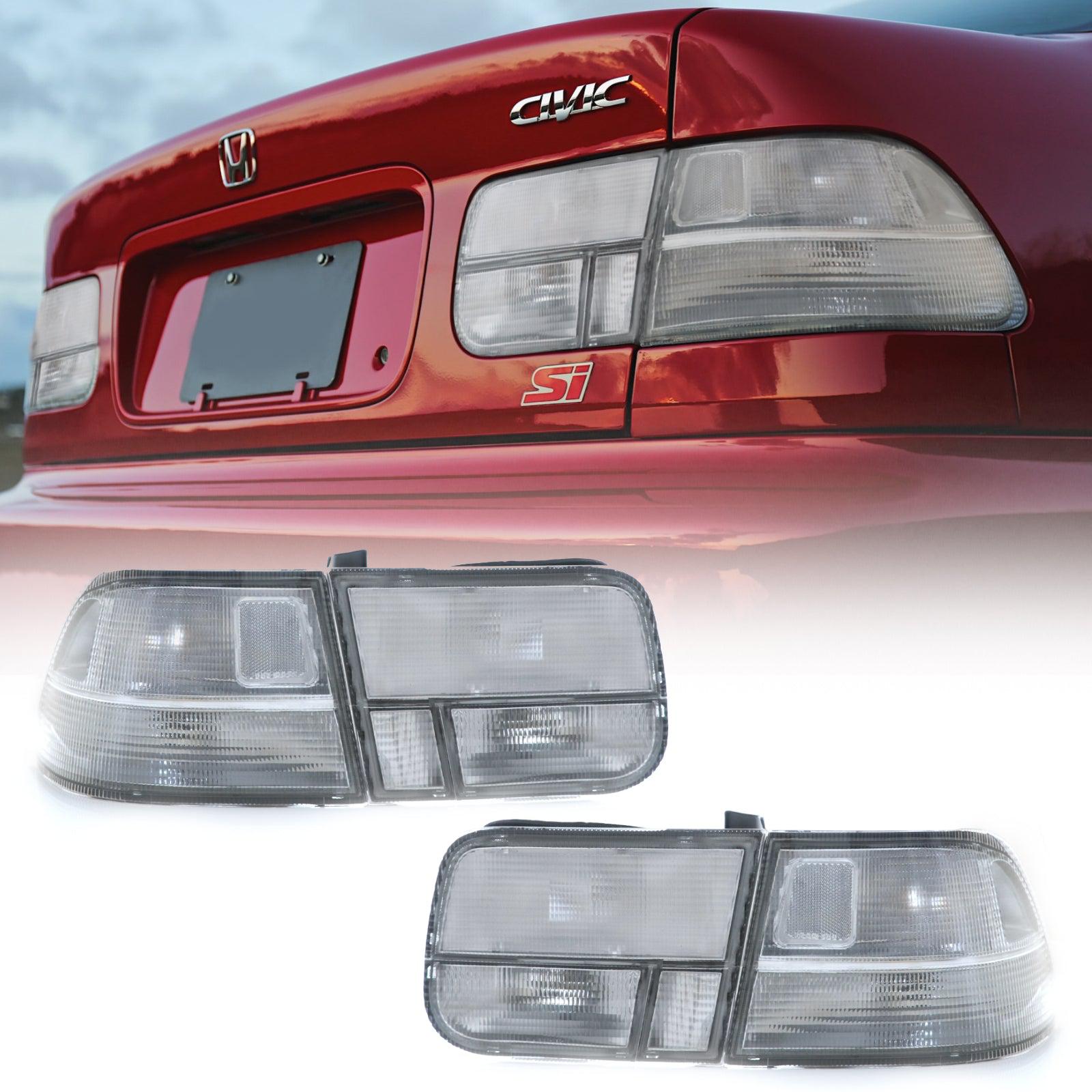 1996-2000 Honda Civic 2d Coupe Ek Jdm Clear 4pcs Rear Tail Light – ACM ...