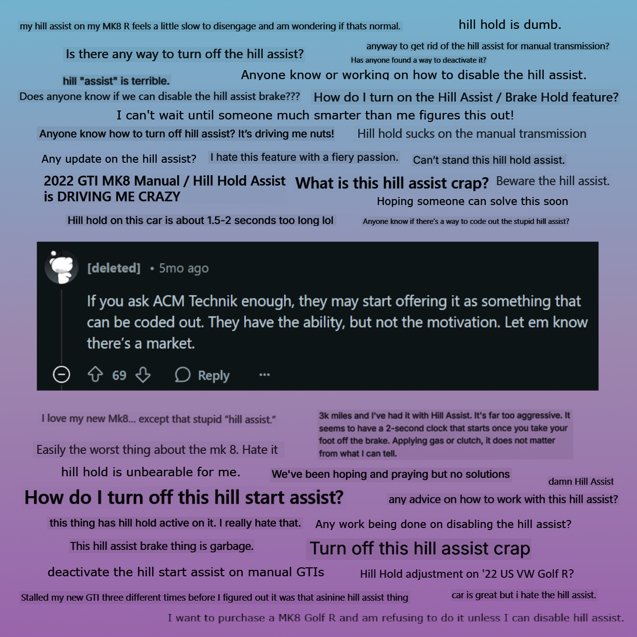 They fixed hill assist. About damn time! | VW Vortex - Volkswagen Forum