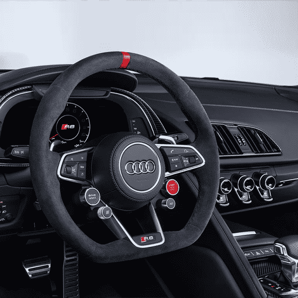 Audi R8 Gen 2 4S & Audi TT / TTRS Full Alcantara Steering Wheel by TRE ...