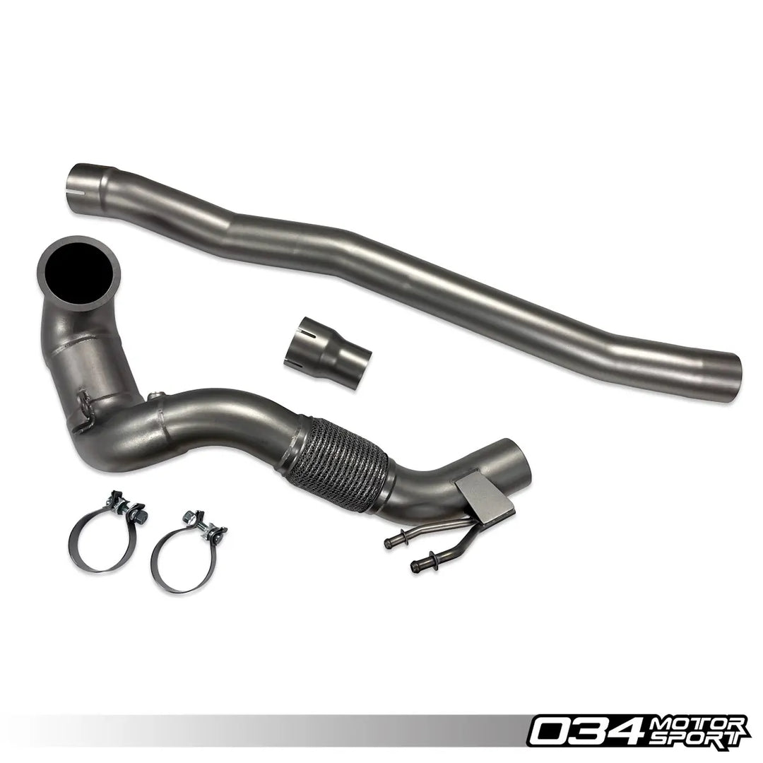 Cast Stainless Steel Racing Downpipe, 8V Audi A3/S3 & MKVII Volkswagen ...