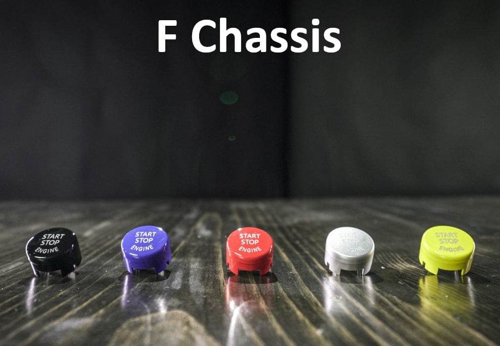Colored Start Stop Buttons for BMW E & F Chassis Vehicle (Various Colo ...